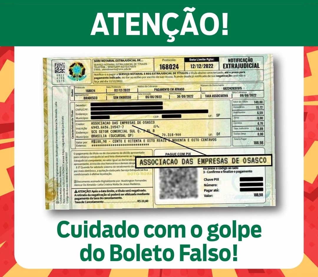 Confira 5 dicas da ACEO para não cair no golpe do boleto falso - ACEO